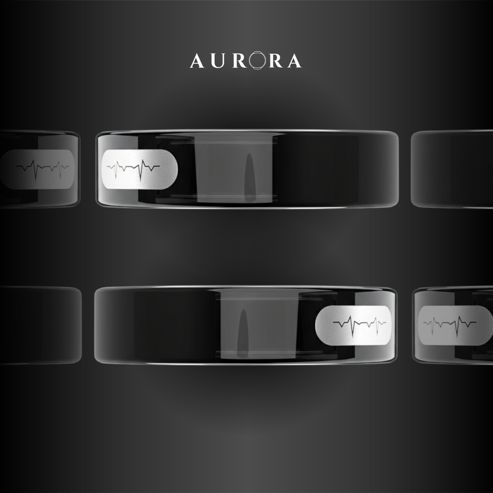 Aurora Eclipse Glucose Smart Ring – ECG, Blood Pressure & Heart Rate ...