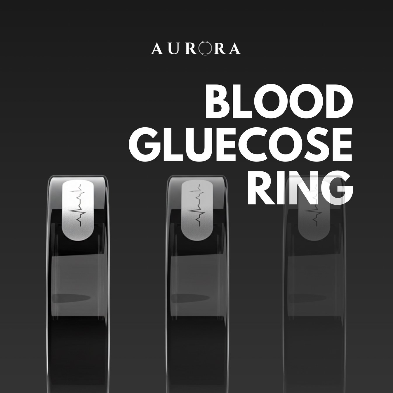 Aurora Eclipse : Glucose Smart Ring With ECG & BP – Aurora Ring