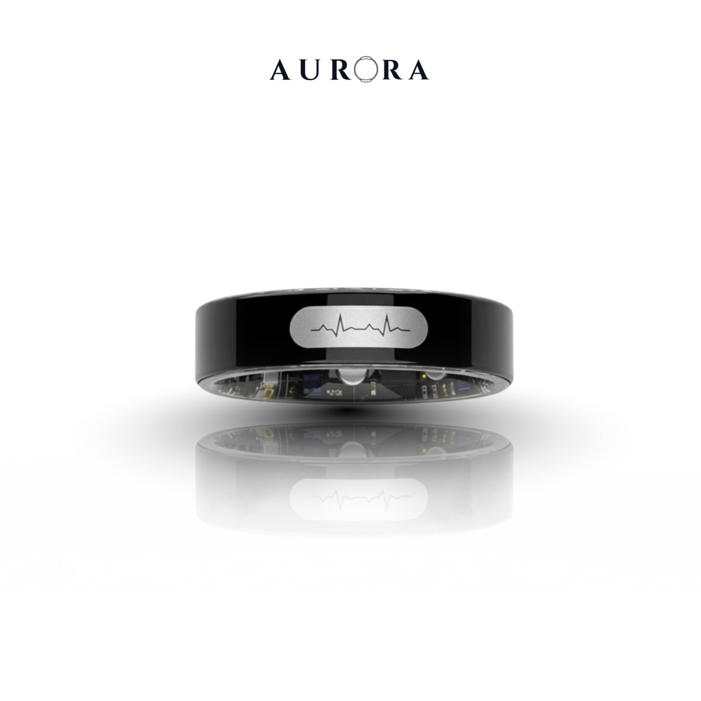 Aurora Eclipse Glucose Smart Ring – ECG, Blood Pressure & Heart Rate ...
